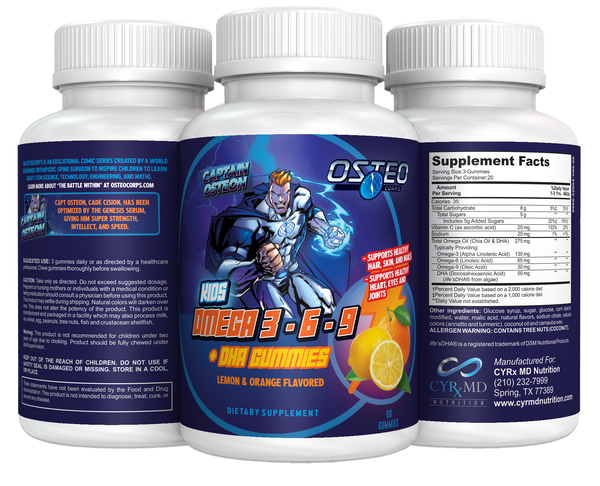 Kids Omega 3 6 9 | CYRx MD Nutrition
